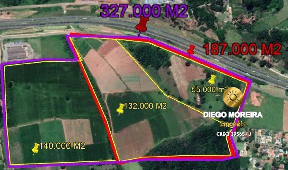 Lote/Terreno 55000 m² em Real Parque Dom Pedro I em Itatiba, por R$ 12. ...